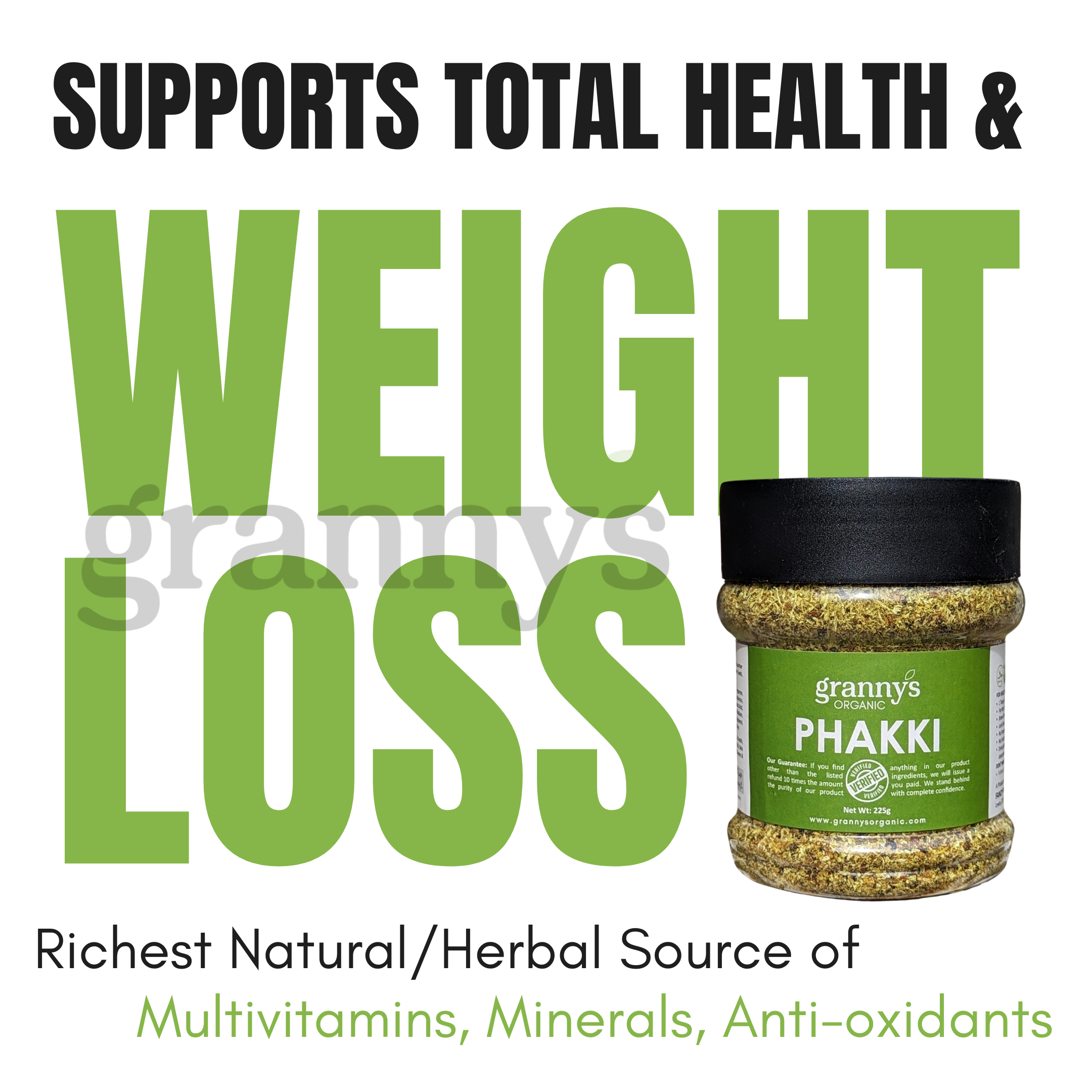 Granny's Organic Phakki | Bestseller